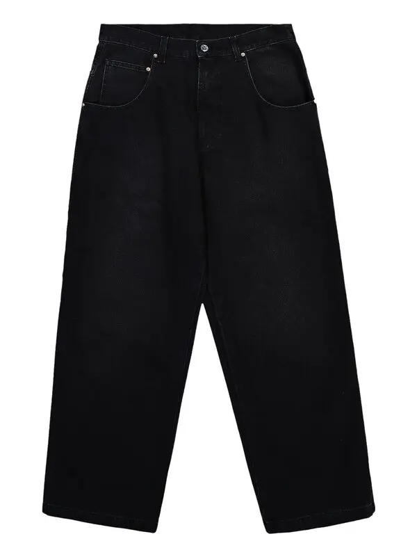 Vetements Hip-hop Jeans - Black
