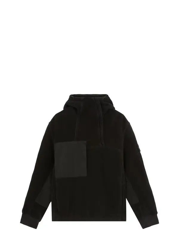 Stone Island Water Repellent Hooded Anorak - Black