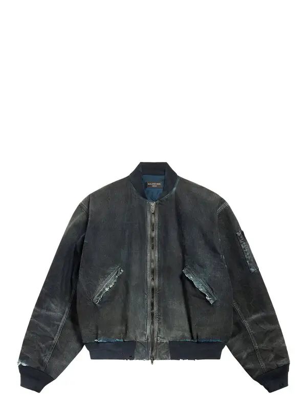 Balenciaga Bomber Jacket - Black