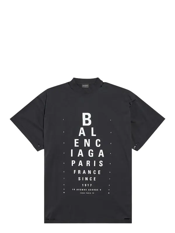 Balenciaga Optical T-shirt - Black