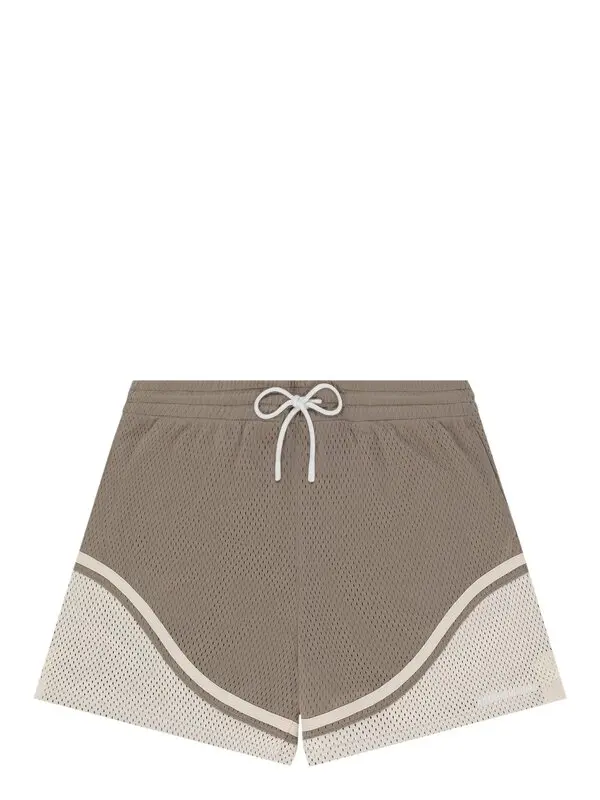 Aimé Leon Dore Colorblock Court Short - Brown