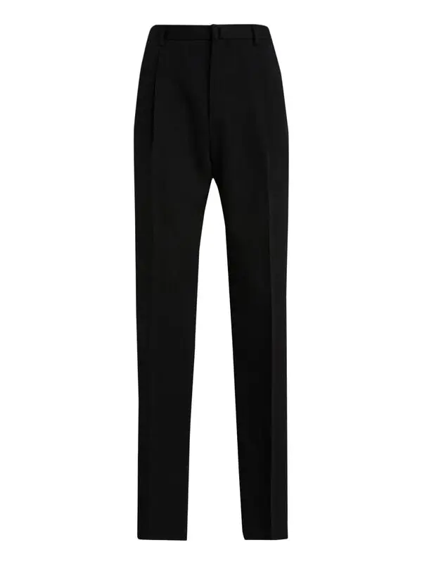 LANVIN Straight Leg Pants - Black