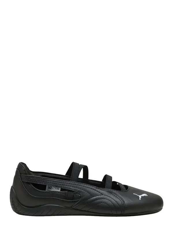 PUMA Speedcat Leather Ballerinas - Black
