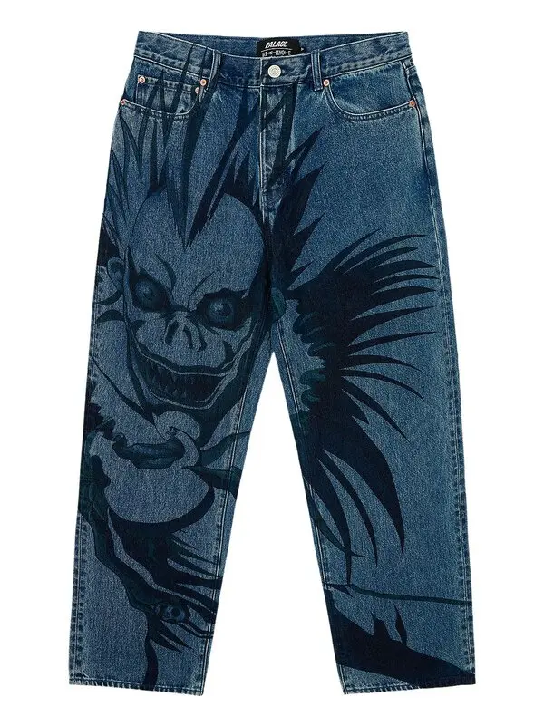 PALACE X Death Note Ryuk P45 Jean - Blue