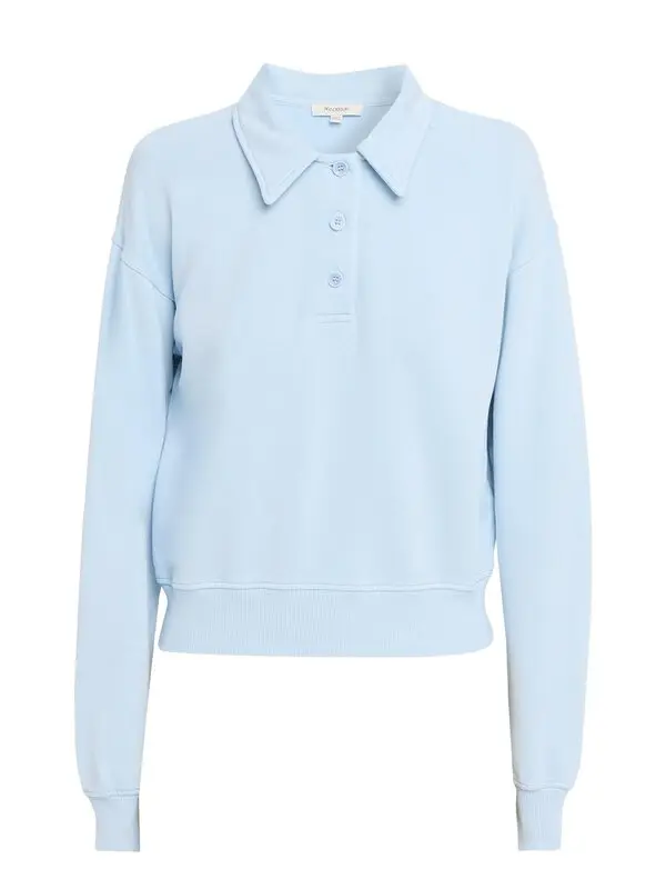 JW Anderson Polo Sweatshirt - Sky