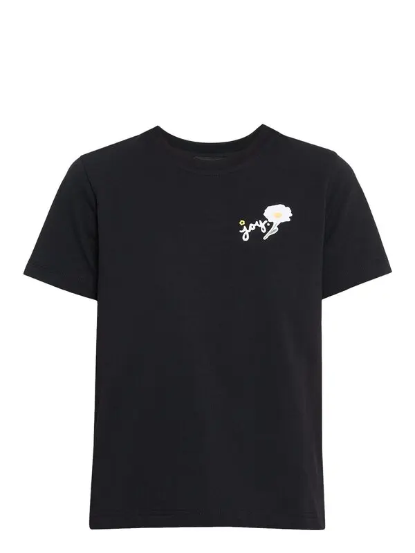 Marc Jacobs Joy Daisy Baby Tee - Black