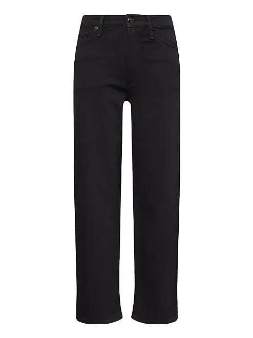 Rag & Bone Harlow Straight-leg Jeans - Black