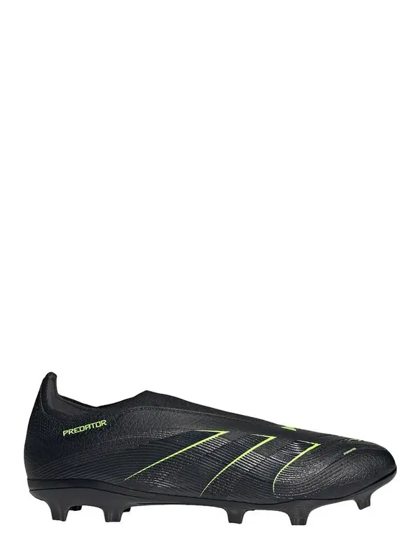Adidas Predator League Laceless Fg/mg - Core Black/carbon/lucid Lemon