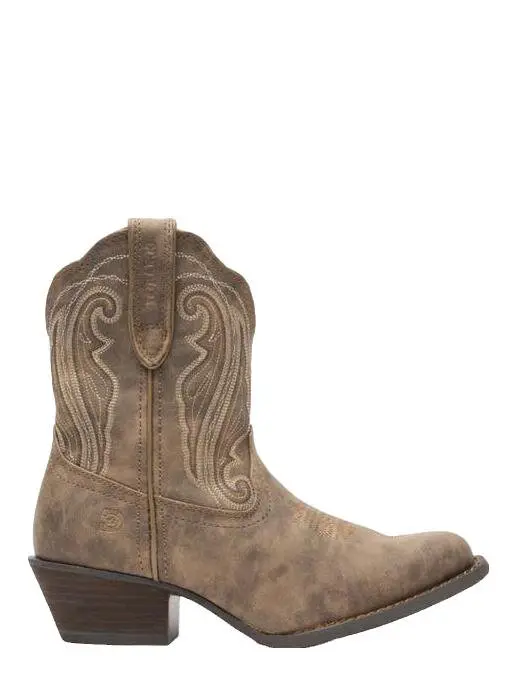 Durango Distressed Shortie Western Boot - Driftwood