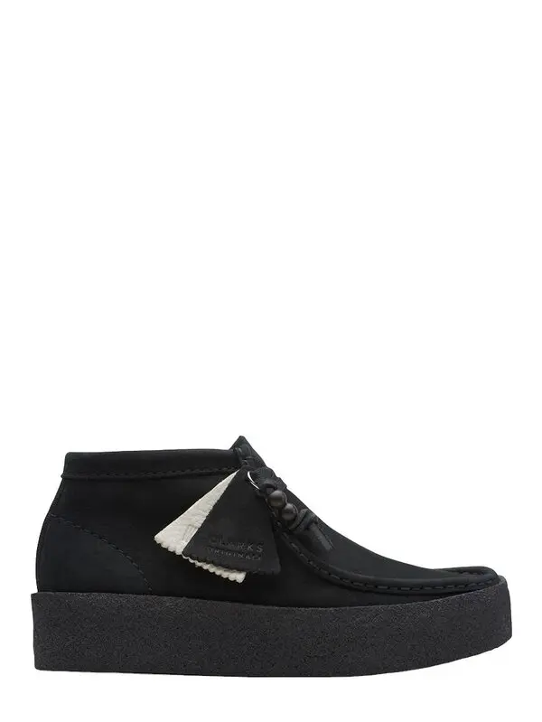 Clarks Originals Wallabee Cup Nubuck Boots - Black