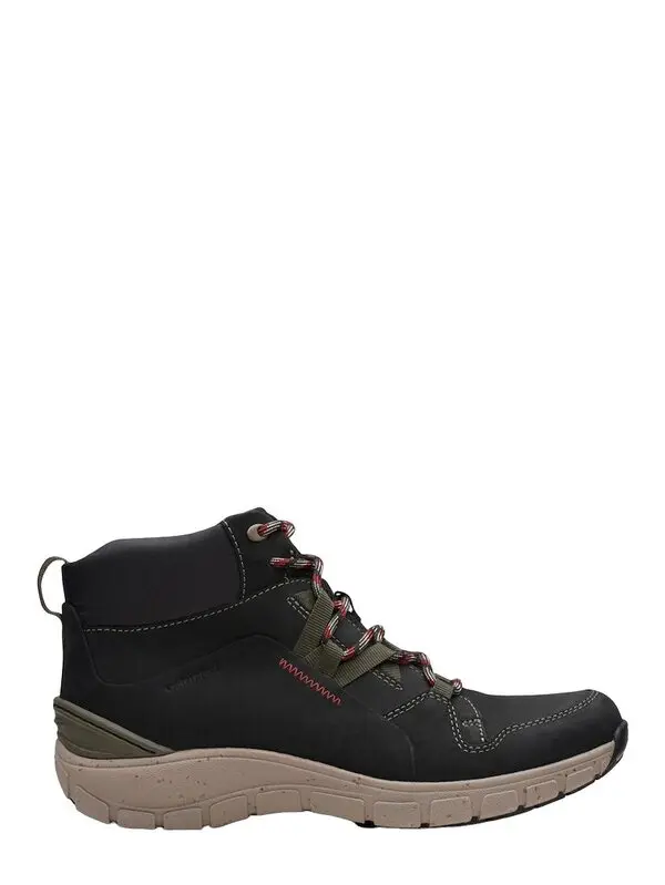 Clarks Wave Summit Ap Leather Boots - Black/combi