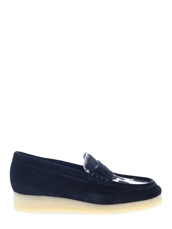Clarks Originals Wallabee Loafer Cow Print - Black