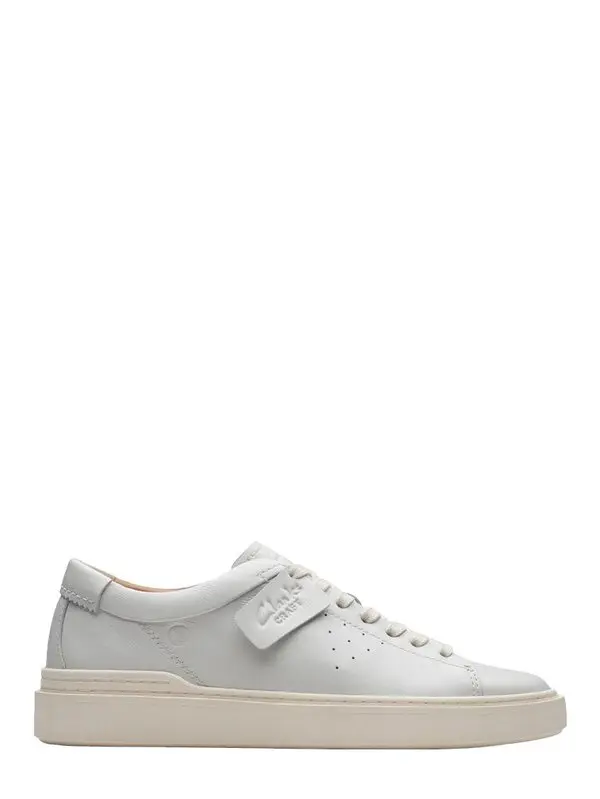 Clarks Craft Swift Leather Sneaker - White