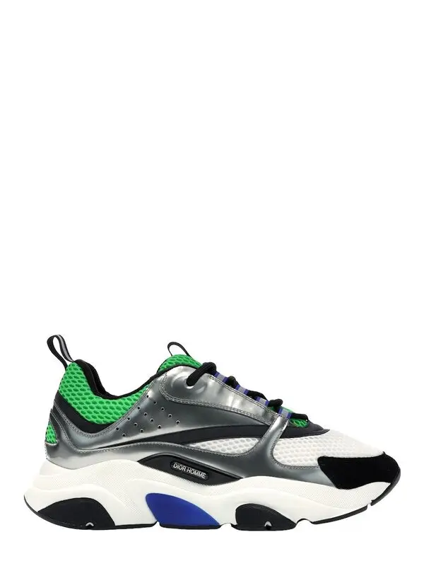 Dior B22 Sneakers - Green/grey/black