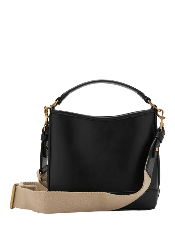 Mango Small Bucket Bag - Black