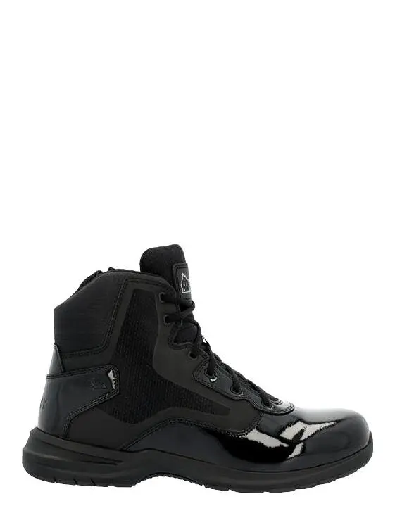 ROCKY 6" Side Zip Public Service Boots - Black