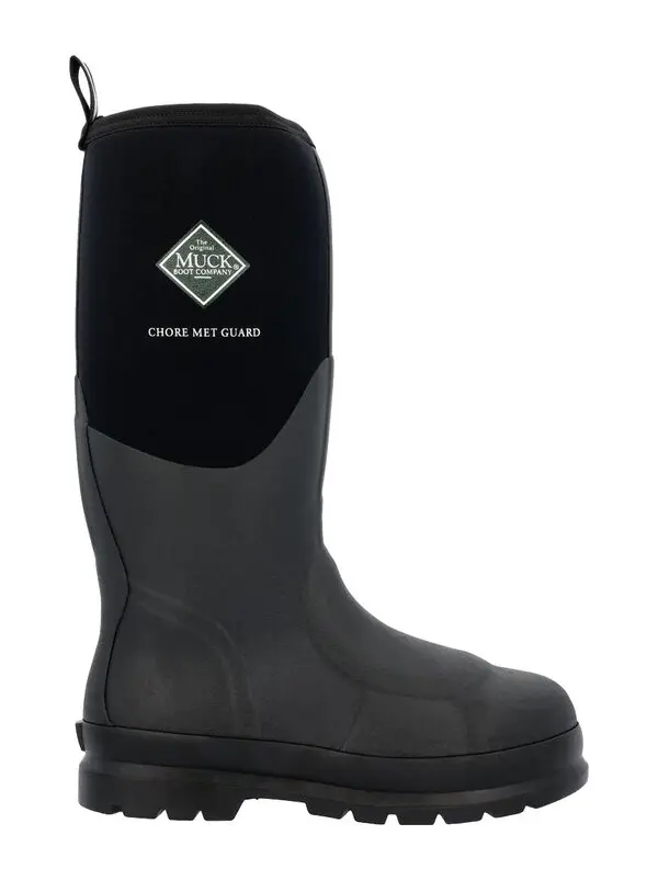 THE ORIGINAL MUCK BOOT COMPANY Chore Classic Met Guard Steel Toe Boot - Black