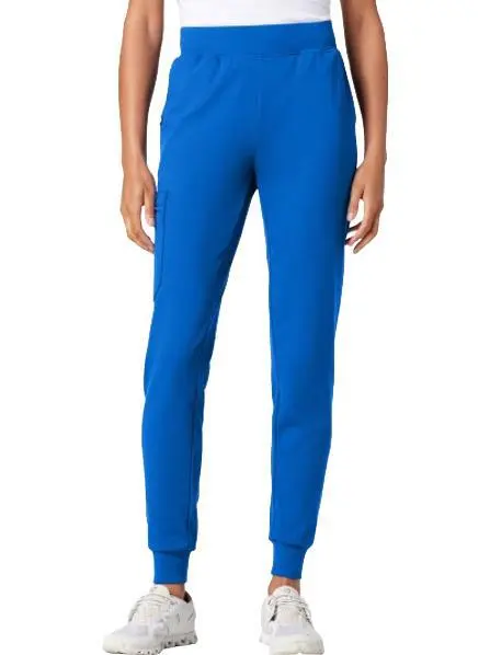 JAANUU Rubi 6-pocket Slim Knit Scrub Jogger - Royal Blue