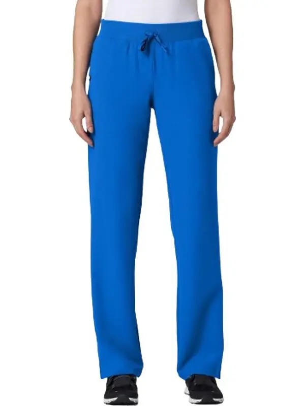 JAANUU Xenos 5-pocket Mid-rise Scrub Pant - Royal Blue