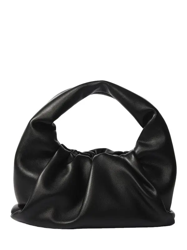 BOB ORÉ BLUE COLLECTION Marshmallow Croissant Handbag - Black