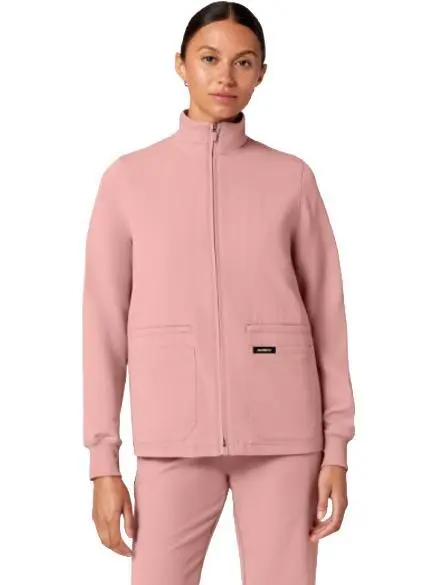 JAANUU Ceri Classic Scrub Jacket - Mauve