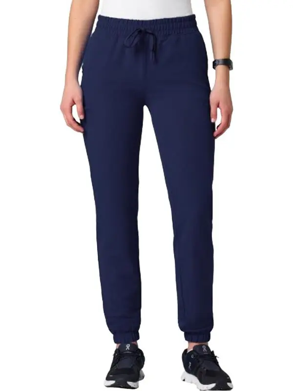 JAANUU Jace 7-pocket Skinny Scrub Jogger - Midnight Navy