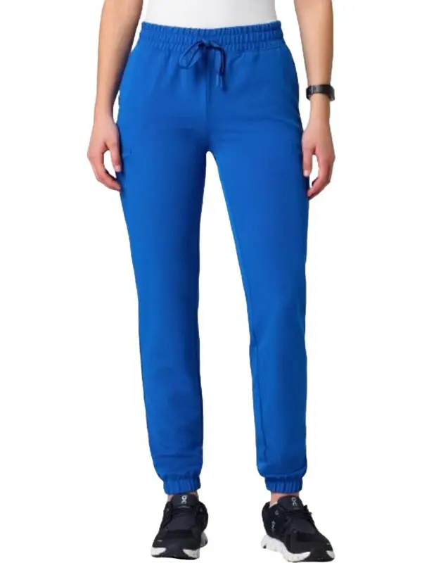 JAANUU Jace 7-pocket Skinny Scrub Jogger - Royal Blue