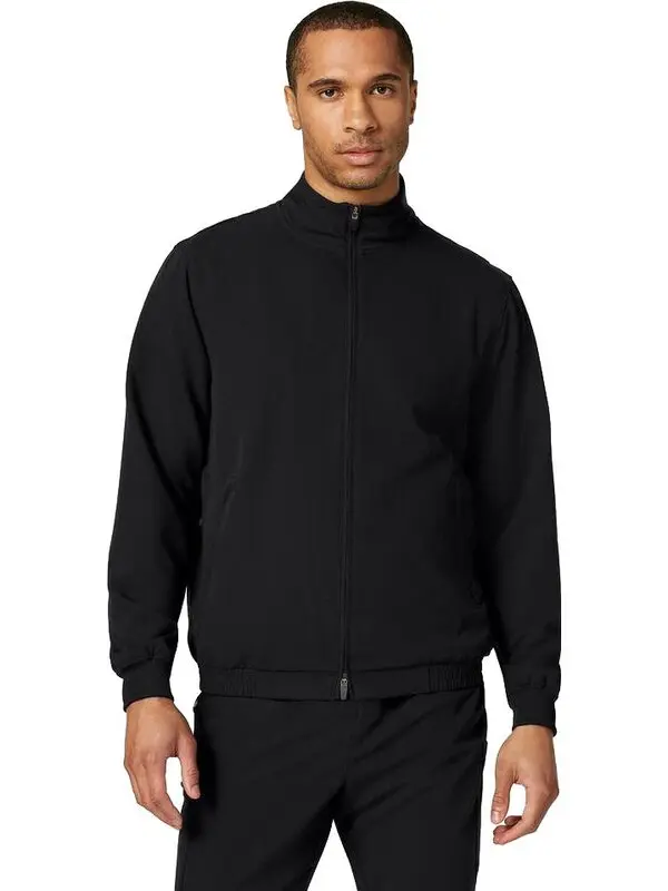 JAANUU Wolfe Classic Scrub Jacket - Black
