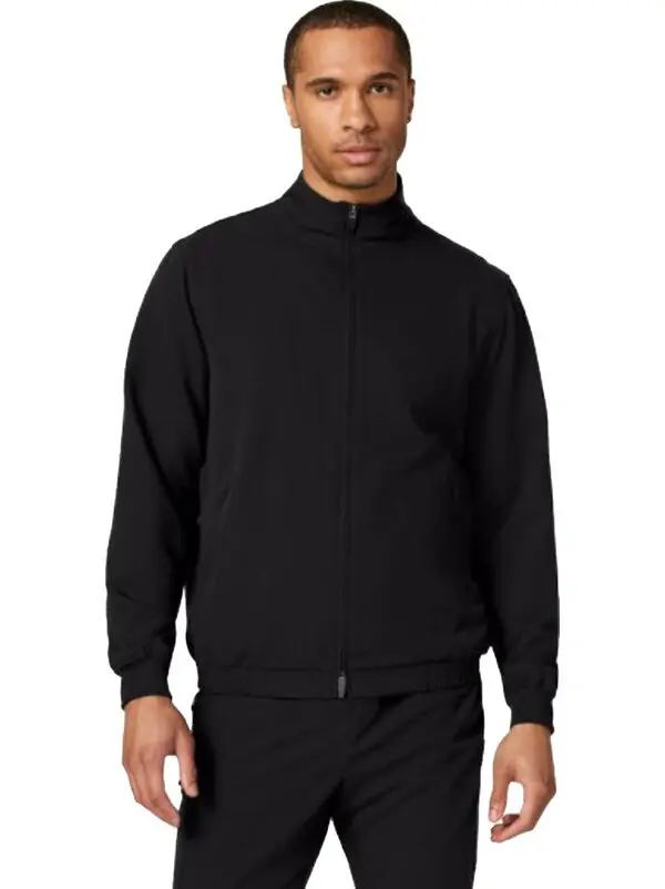JAANUU Wolfe Classic Scrub Jacket - Black