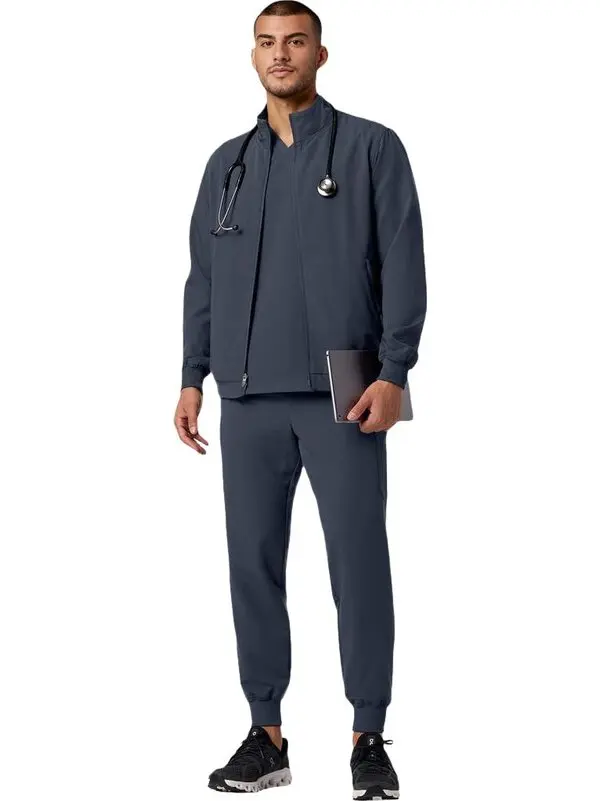 JAANUU Wolfe Classic Scrub Jacket - Carbon Gray