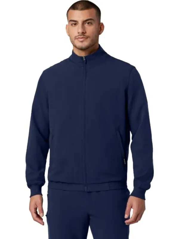 JAANUU Wolfe Classic Scrub Jacket - Midnight Navy