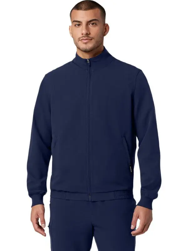 JAANUU Wolfe Classic Scrub Jacket - Midnight Navy