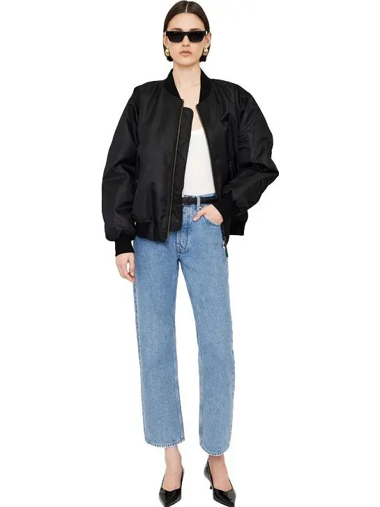 ANINE BING Leon Bomber Jacket - Black