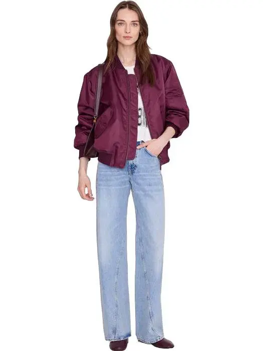ANINE BING Leon Bomber Jacket - Fig