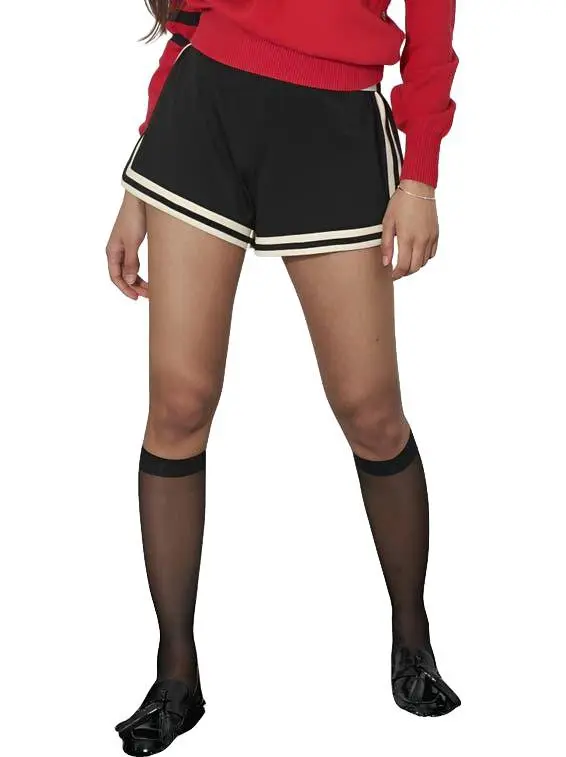 FIND ME NOW Track Star Shorts - Black