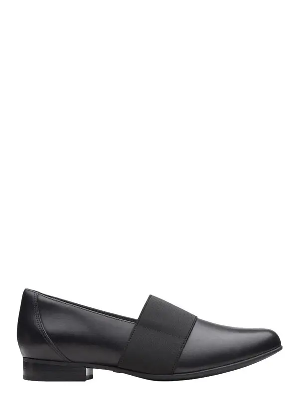 Clarks Leather Loafers - Black