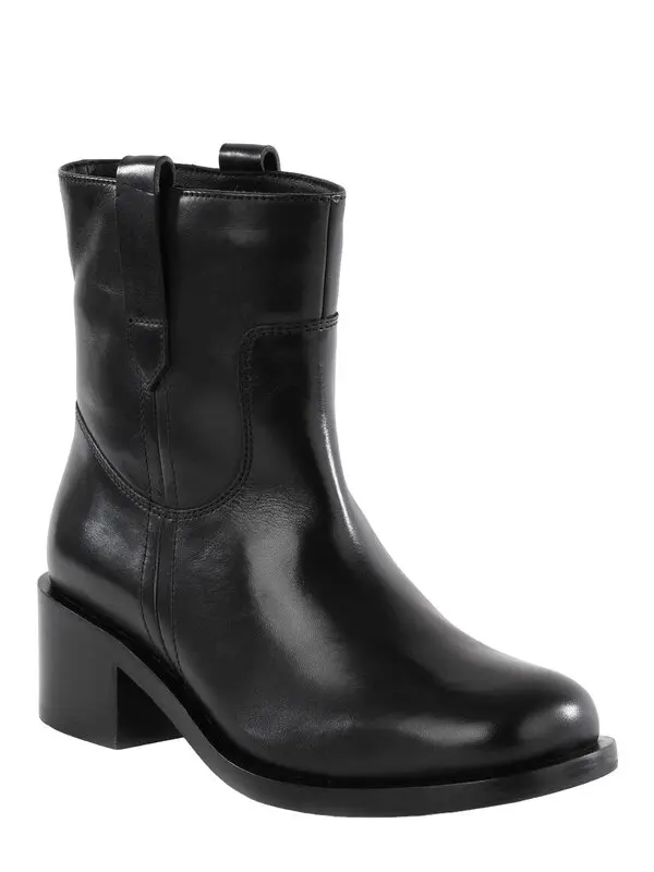 Seychelles Cozy Block Heel Bootie - Black