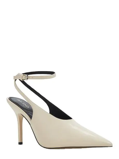 Aldo Lisandre Pointed Toe Pumps - Light Beige