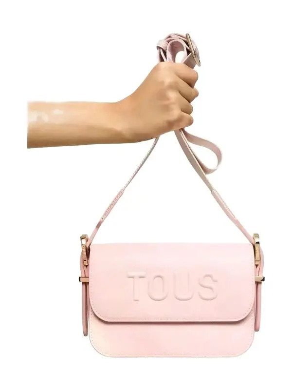 TOUS Embossed-logo Cross Body Bag - Pink