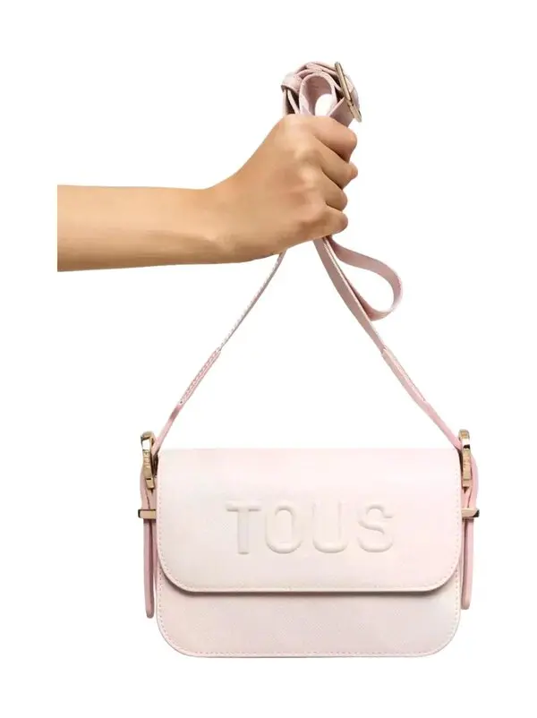 TOUS Embossed-logo Cross Body Bag - Pink