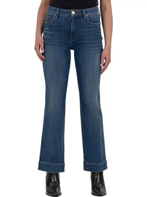Kut From The Kloth High-rise Flare Jeans - Vibrant
