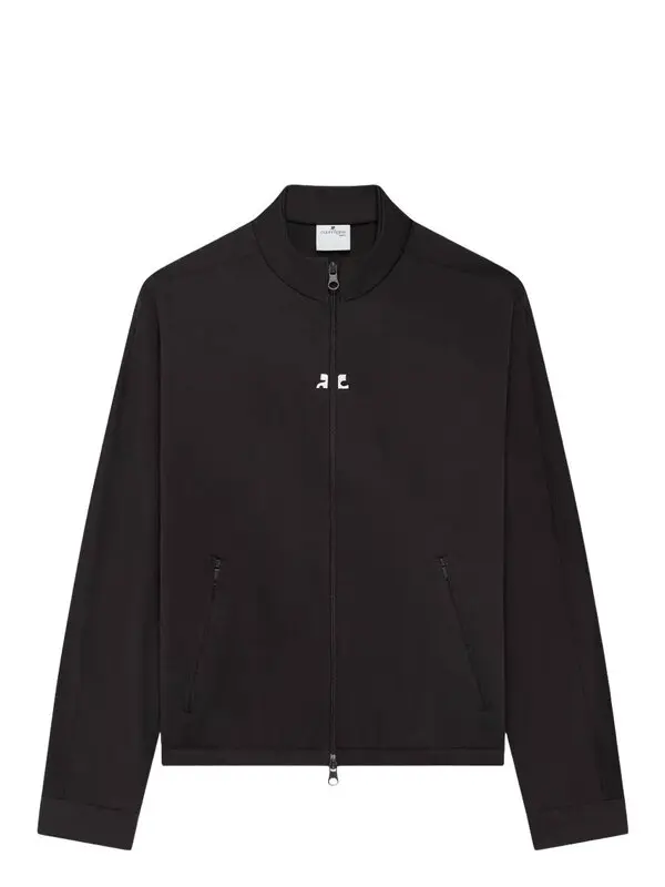 COURREGES Ac-logo Track Jacket - Black
