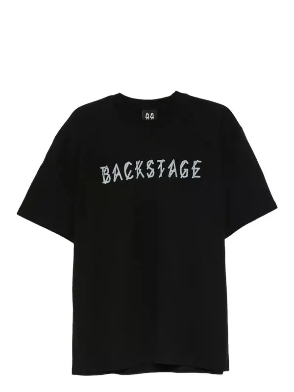 44 LABEL GROUP Graphic-print T-shirt - Black
