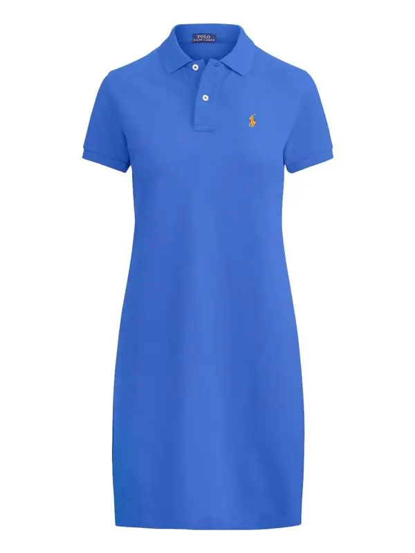 Polo Ralph Lauren Polo Short-sleeve A-line Dress - Blue