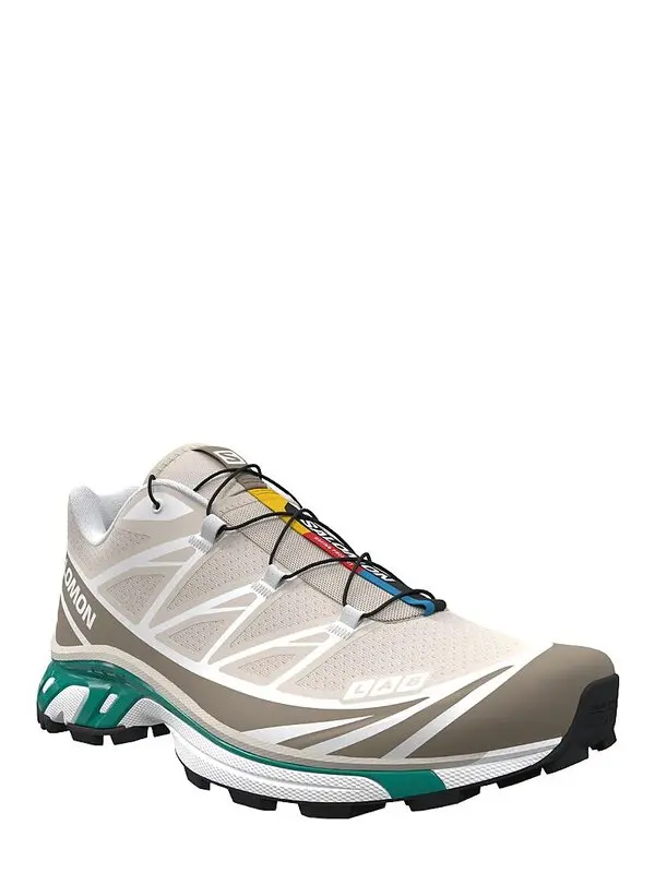 SALOMON Xt-6 Running Sneakers - Rainy Day/chinchilla/dynasty Green