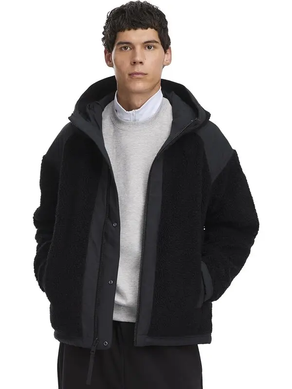 Canada Goose Alberni Reversible Fleece Bomber - Black/black