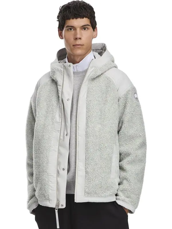 Canada Goose Alberni Reversible Fleece Bomber - Silverbirch Heather/ Silverbirch