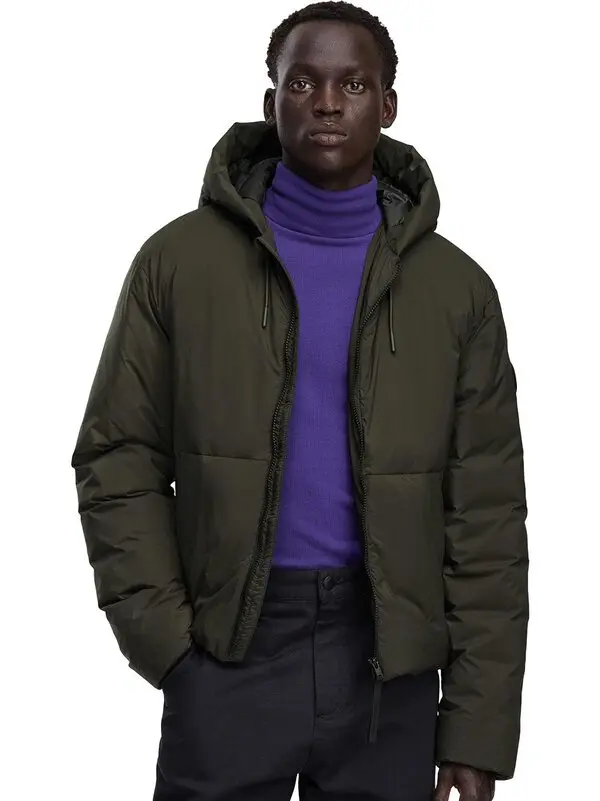Canada Goose Lodge Hooded Jacket - Volcano