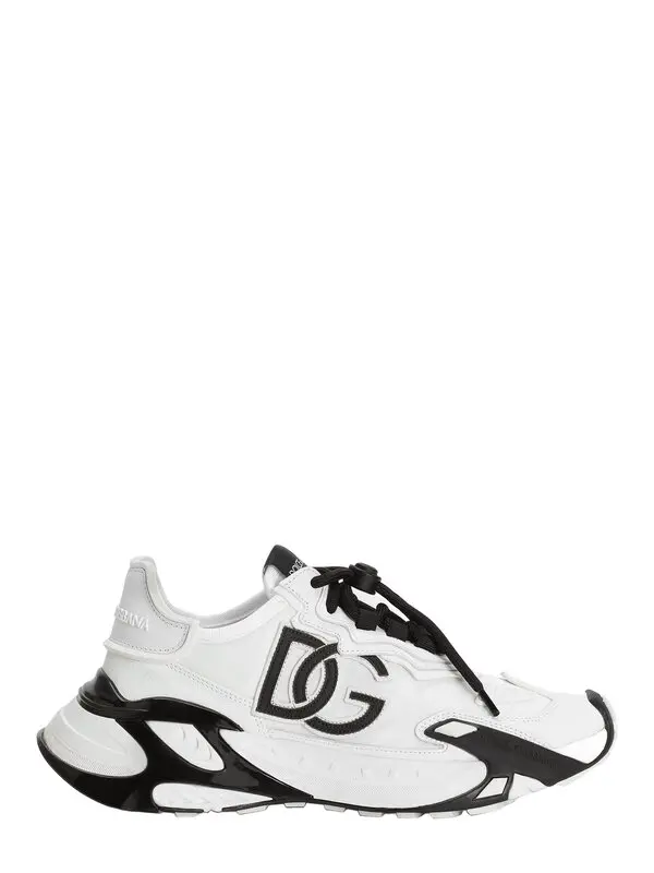 Dolce & Gabbana Day Faster Viscose Sneakers - White