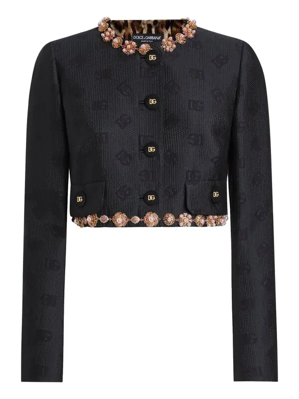 Dolce & Gabbana Cotton Jacket - Black